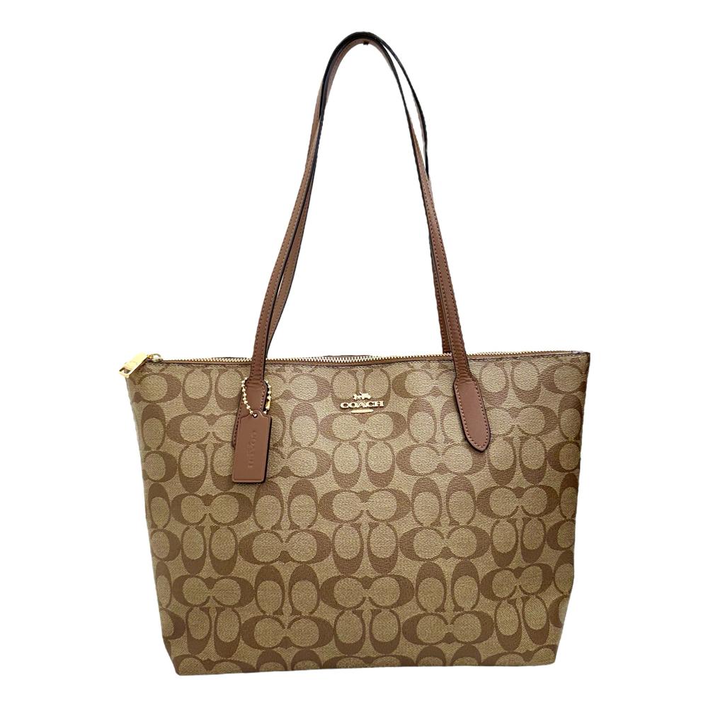 【COACH/コーチ】 シグネチャー 4455 トートバッグ PVC ベージュ レディース【中古】【真子質店】【GD】 【Mix】 – 真子質店 PawnShopMAKO