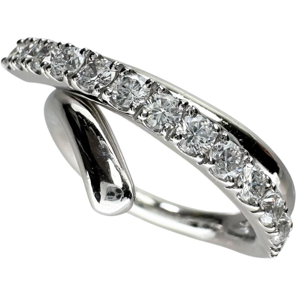 11号 【華宝流】 ダイヤモンド 0.65ct リング・指輪 Pt900プラチナ 13.4g レディース 【中古】【真子質店】【NN】 【M – 真子質店 PawnShopMAKO