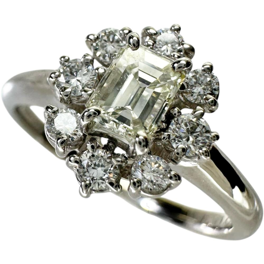 12号 ダイヤモンド(メイン/M-VS1) 0.314ct ダイヤモンド(脇石） 0.23ct リング・指輪 Pt900プラチナ 4.3g – 真子質店 PawnShopMAKO