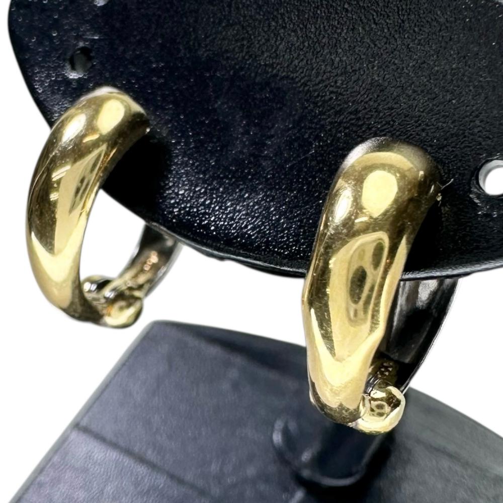 ピアリング コンビデザイン イヤリング K18ゴールド 18金/Pt900プラチナ 1.1g レディース 【中古】【真子質店】【BL】 【M – 真子質店 PawnShopMAKO