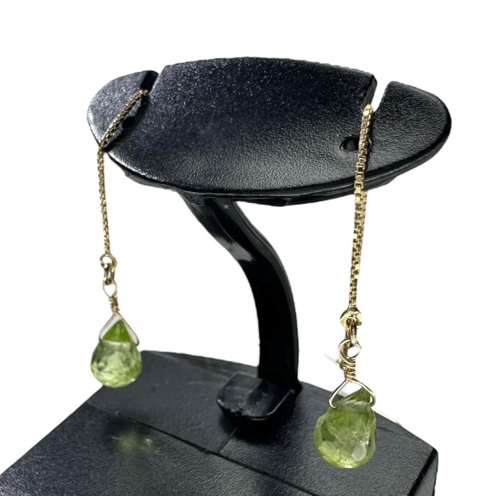 ペリドット ピアス K18ゴールド 18金 0.7g レディース 【中古】【真子質店】【NN】 【KK】 – 真子質店 PawnShopMAKO