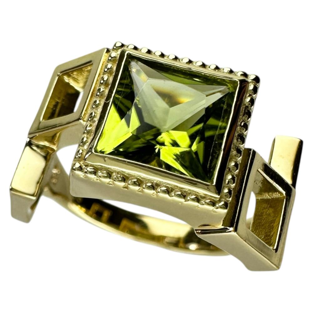 11号 ペリドット リング・指輪 K18ゴールド 18金 6.8g レディース 【中古】【真子質店】【NN】 【MiMaY】 – 真子質店 PawnShopMAKO