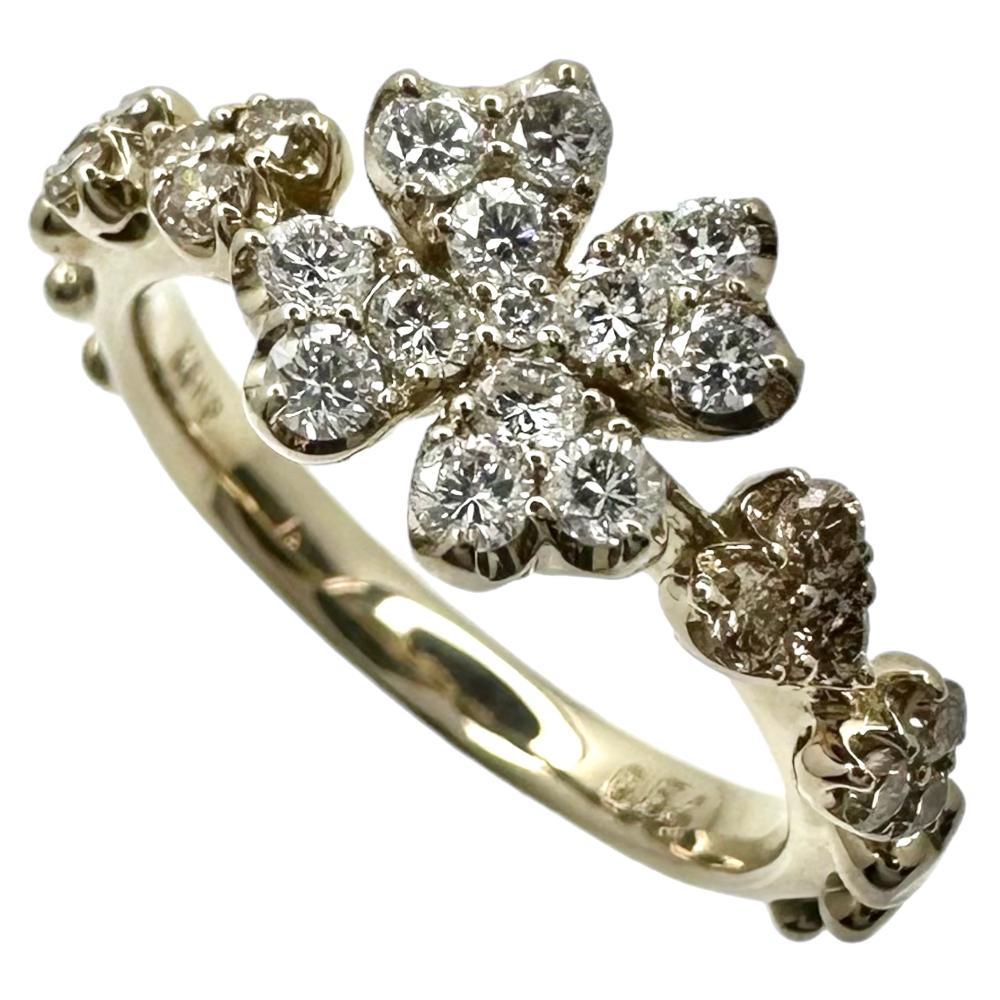 11号 ダイヤモンド 計0.54ct リング・指輪 K18ゴールド 18金/(シャンパンゴールド) 5.0g レディース 【中古】【真子質店 – 真子質店 PawnShopMAKO