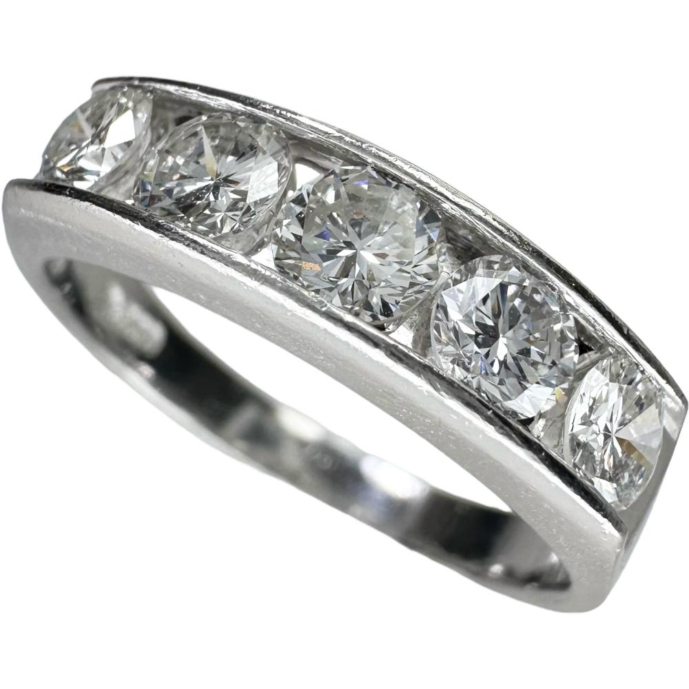 15号 ダイヤモンド 計1.00ct リング・指輪 Pt900プラチナ 5.4g レディース 【中古】【真子質店】【NN】 【MoMaS】 – 真子質店 PawnShopMAKO