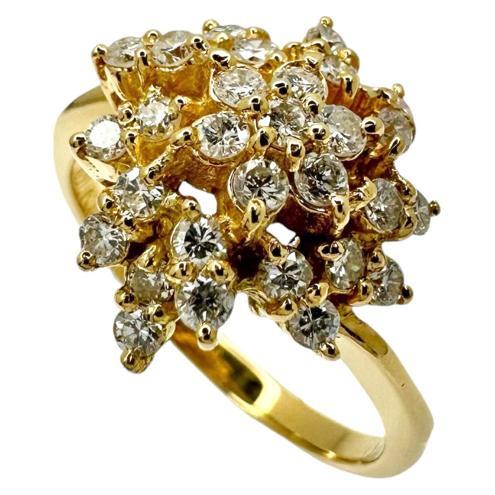 11.5号 ダイヤモンド 計0.48ct リング・指輪 K18ゴールド 18金 3.6g レディース 【中古】【真子質店】【NN】 【DYT – 真子質店 PawnShopMAKO