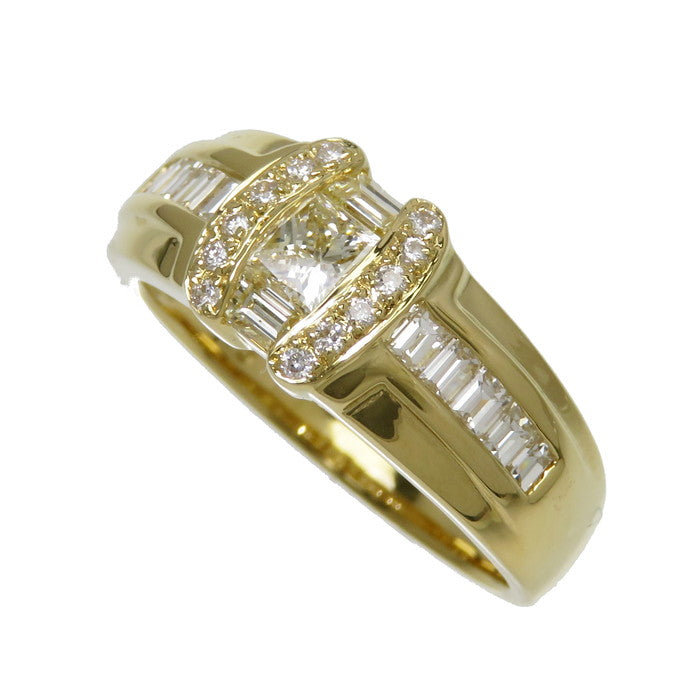 13号 ダイヤモンド 計0.86ct リング・指輪 K18ゴールド 18金 4.0g レディース 【中古】【真子質店】【NN】 【YTK】 – 真子質店 PawnShopMAKO
