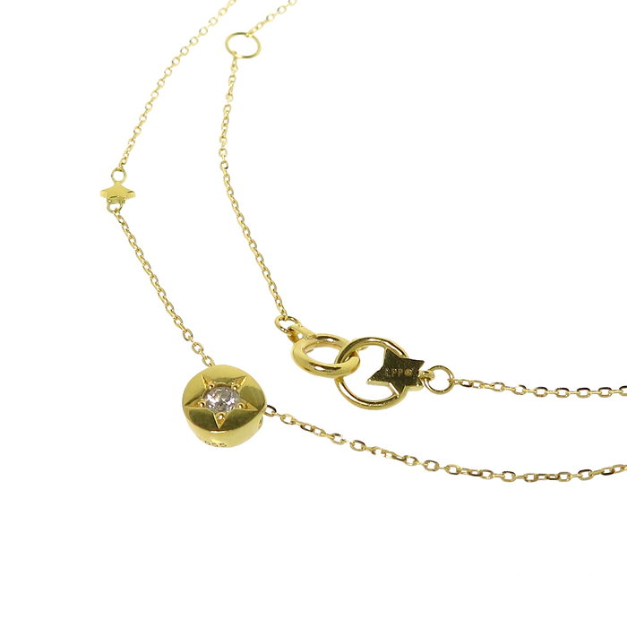 【festaria/フェスタリア】 ダイヤモンド 計0.055ct ルビー ネックレス K18ゴールド 18金 1.4g 40cm レディー – 真子質店 PawnShopMAKO