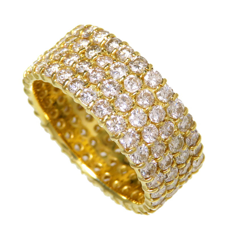 14号 フルパヴェ ダイヤモンド 計3.97ct リング・指輪 K18ゴールド 18金 7.9g レディース 【中古】【真子質店】【NN】 – 真子質店 PawnShopMAKO