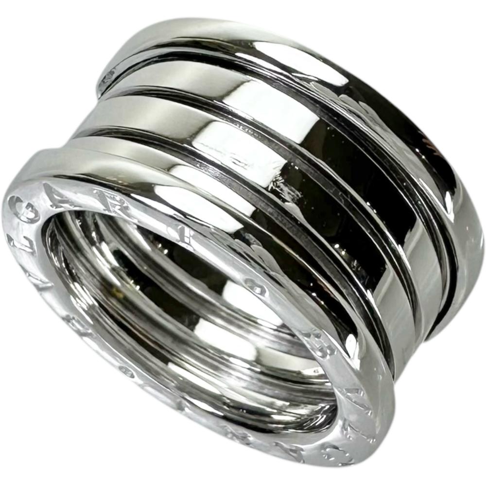 11号【BVLGARI/ブルガリ】 リング・指輪 B-ZERO1 4バンド K18WGホワイトゴールド 18金 9.3g 51 レディース – 真子質店 PawnShopMAKO