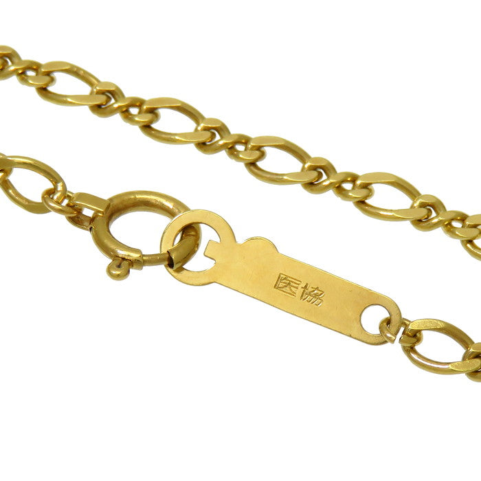 【医協 La Germa/ラ・ゲルマ】 ゲルマニウム チェーンのみ ネックレス K18ゴールド 18金 9.3g 42cm レディース 【中 – 真子質店 PawnShopMAKO