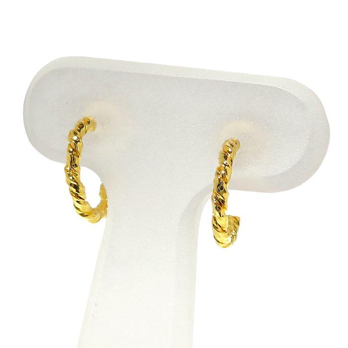 フープ風 ピアス K18ゴールド 18金 0.6g レディース 【中古】【真子質店】【NN】 【DS】 – 真子質店 PawnShopMAKO